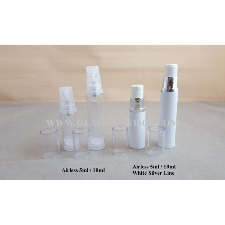 Airless Bottle – 5ml & 10ml – Glass & Plastic Sdn. Bhd.