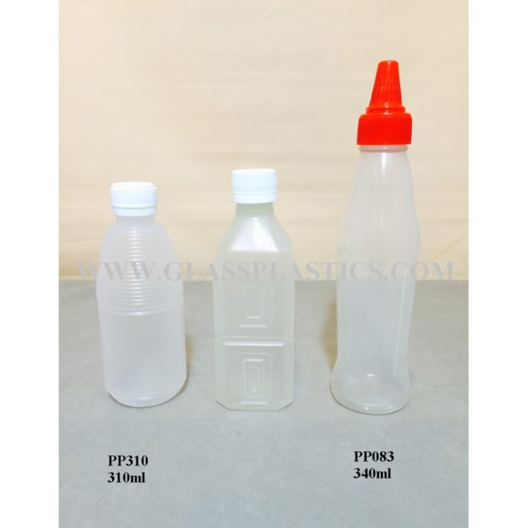 PP Plastic Bottle – 300ml – Glass & Plastic Sdn. Bhd.