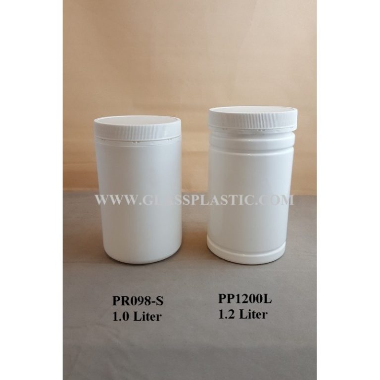 1.0 Liter Cream Container with Seal Cap – Glass & Plastic Sdn. Bhd.