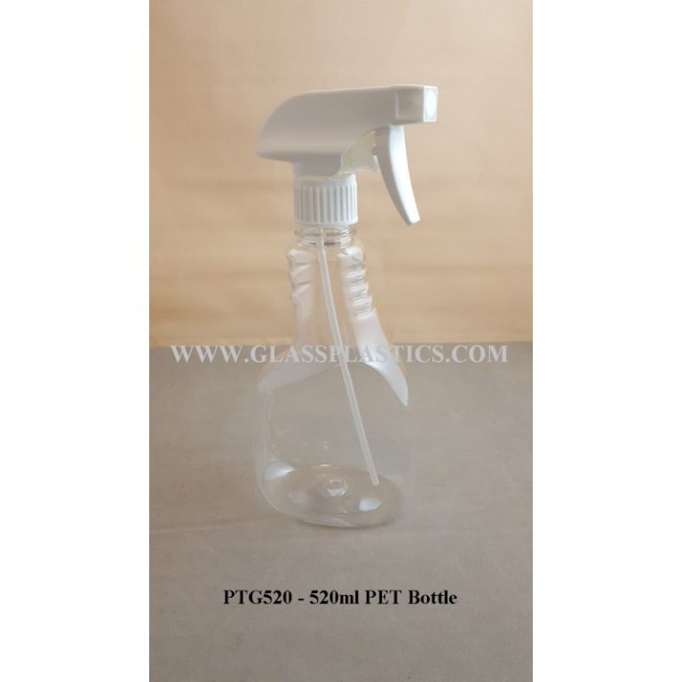 520ml Trigger Sprayer PET Bottle – Glass & Plastic Sdn. Bhd.