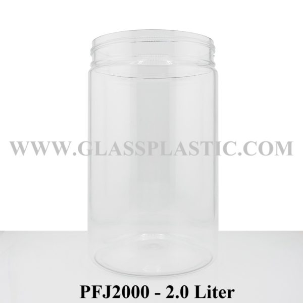 2.0 liter Big PET Plastic Jar – Glass & Plastic Sdn. Bhd.